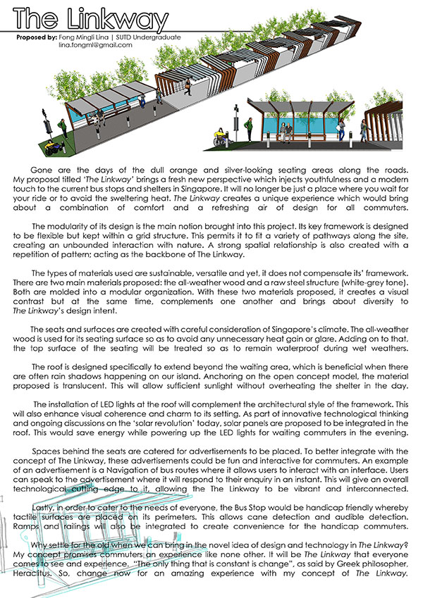 The Linkway Bus Stop @ CBP - Lina Fong