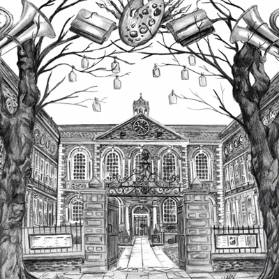 The Bluecoat - Bido Lito - lucy anne roberts illustration