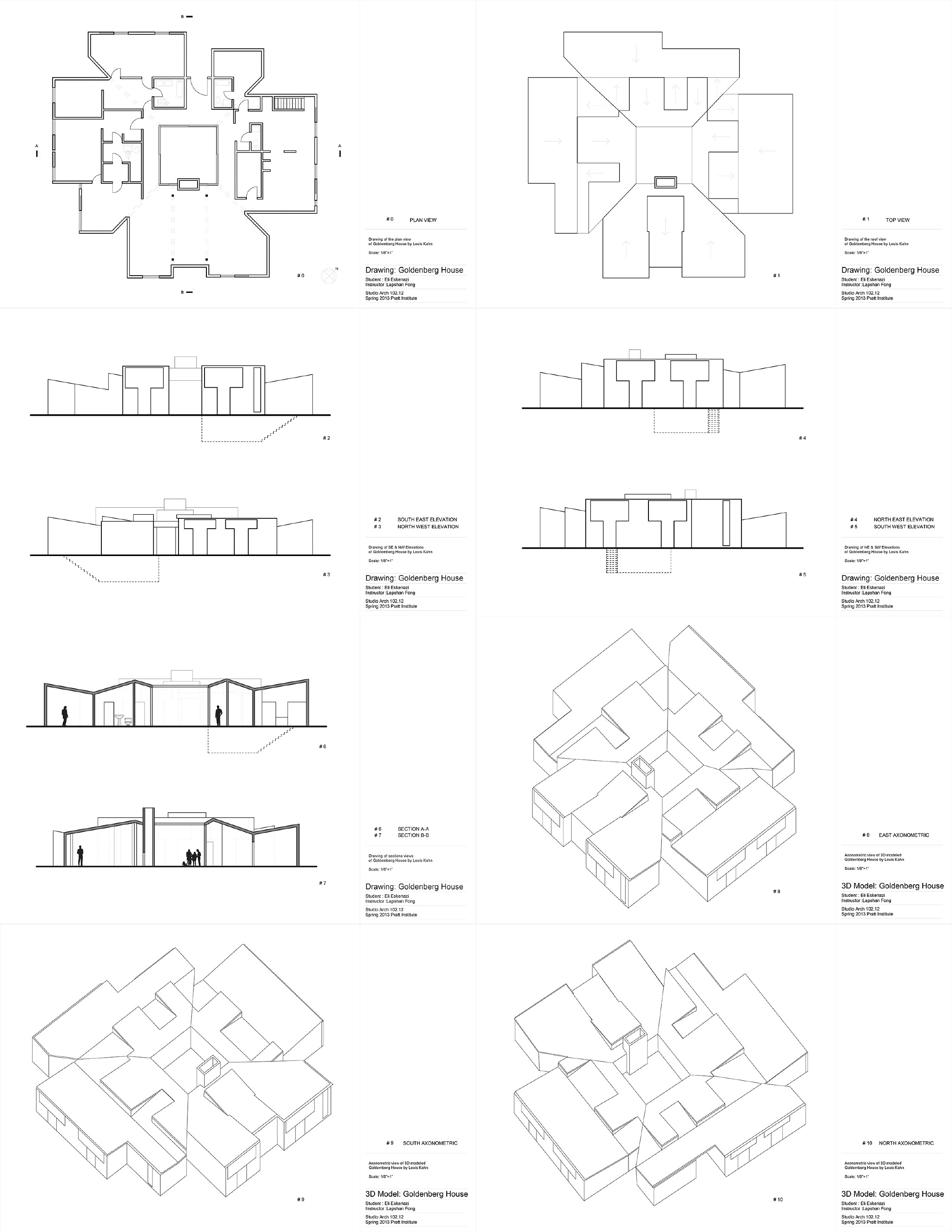 GOLDENBERG HOUSE // ANALYSIS - Eli Eskenazi // Complete Works