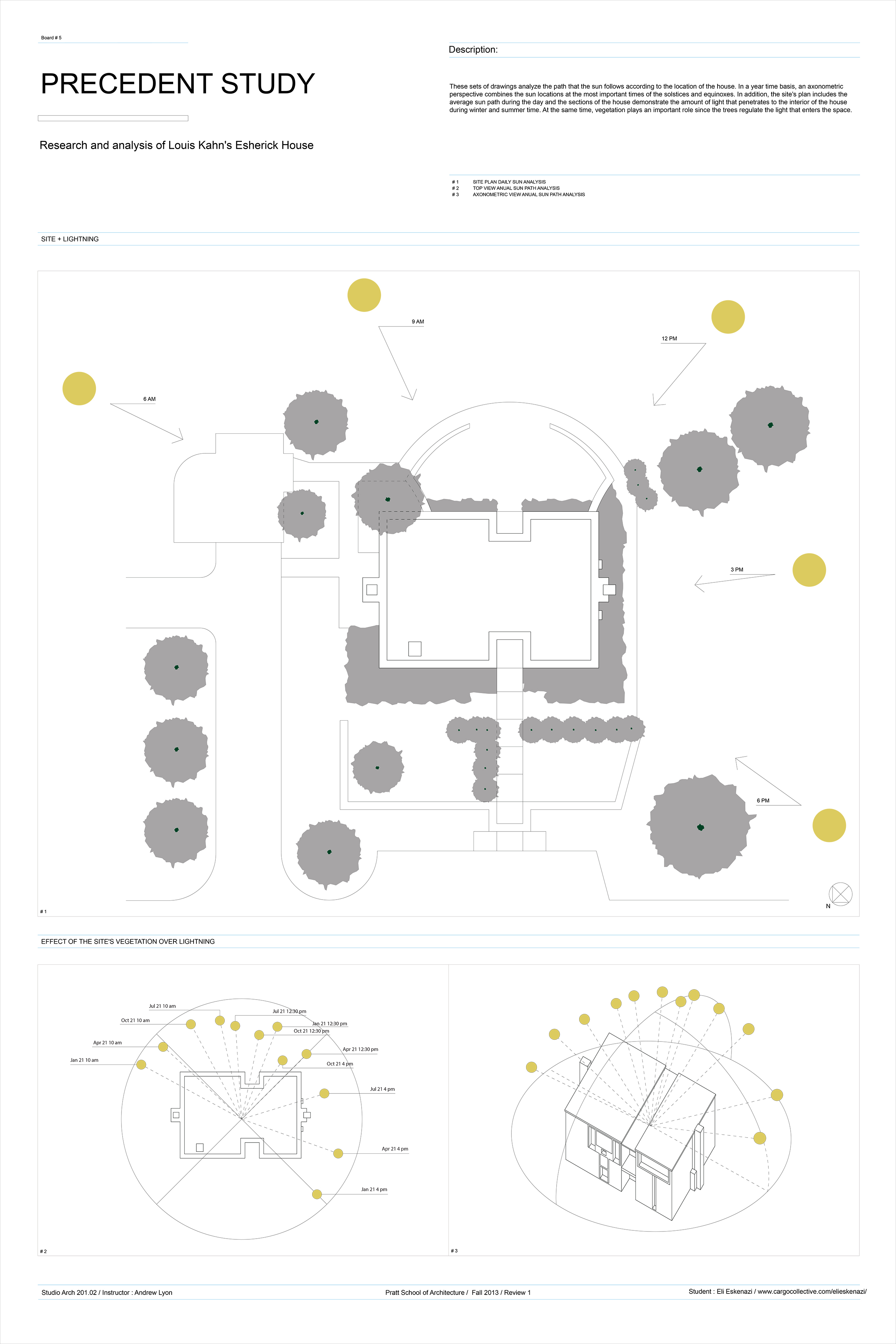 ESHERICK HOUSE // ANALYSIS - Eli Eskenazi // Complete Works