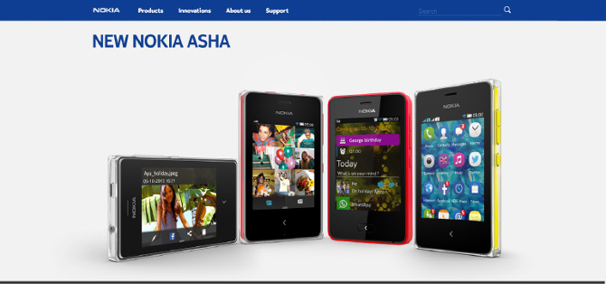 Nokia – New Asha - Nicola Thompson Open Book