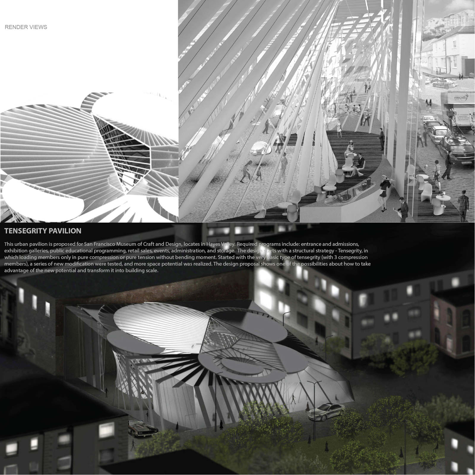 TENSEGRITY PAVILION - SOPHY M. SHI