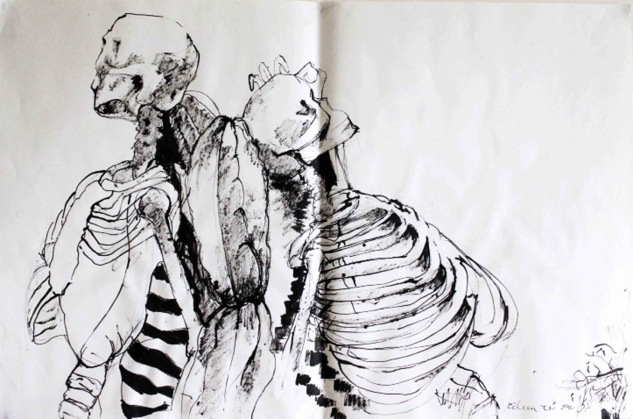 Stick and Ink Drawings - eileentai