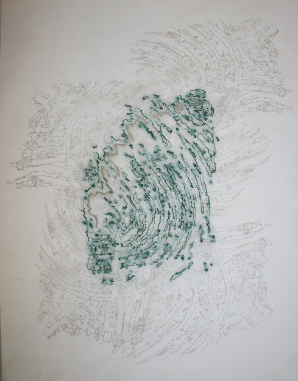 Palimpsest - Sophie Yates Textile Design