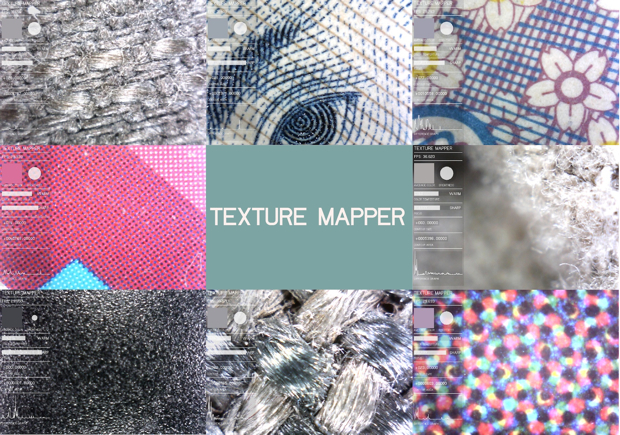 TEXTURE MAPPER - x-DESIGN KEIO UNIVERSITY SFC | cargo