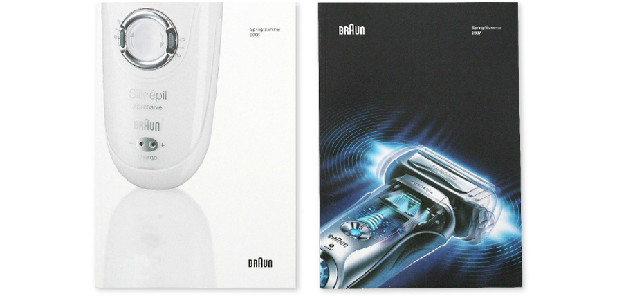 P&G BRAUN CATALOGUES - Nicola Watson Design