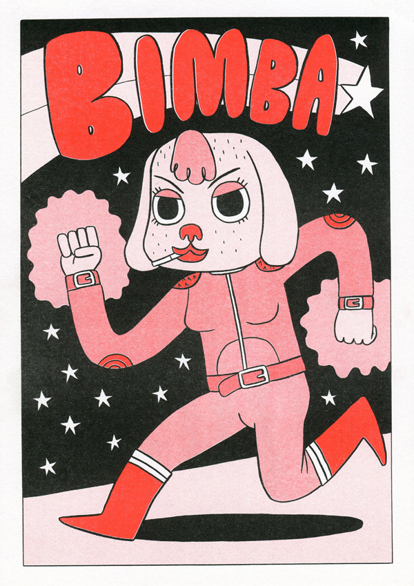 Prints - Bimba girl comics