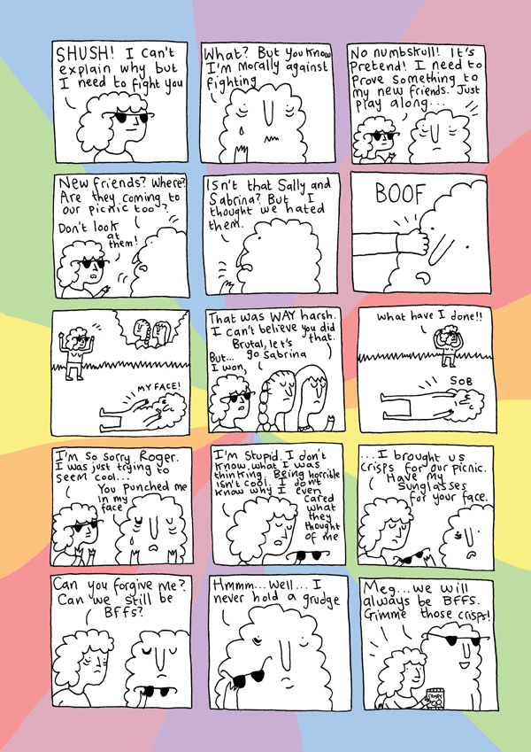 Emma + Lizz - Bimba girl comics