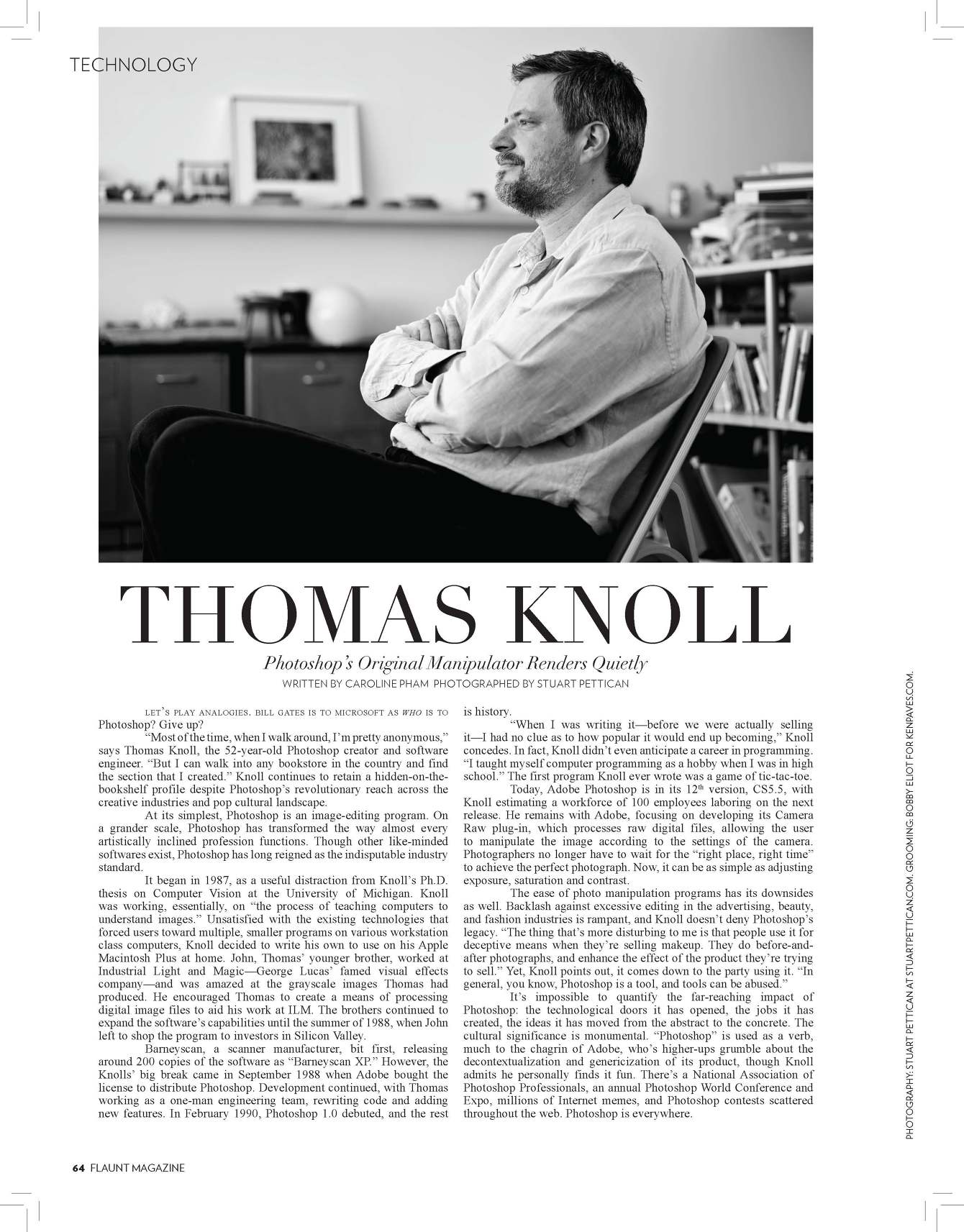 Thomas Knoll - Caroline Pham