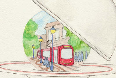 貝覆い (Clam shell matching game) - Mariko Perry