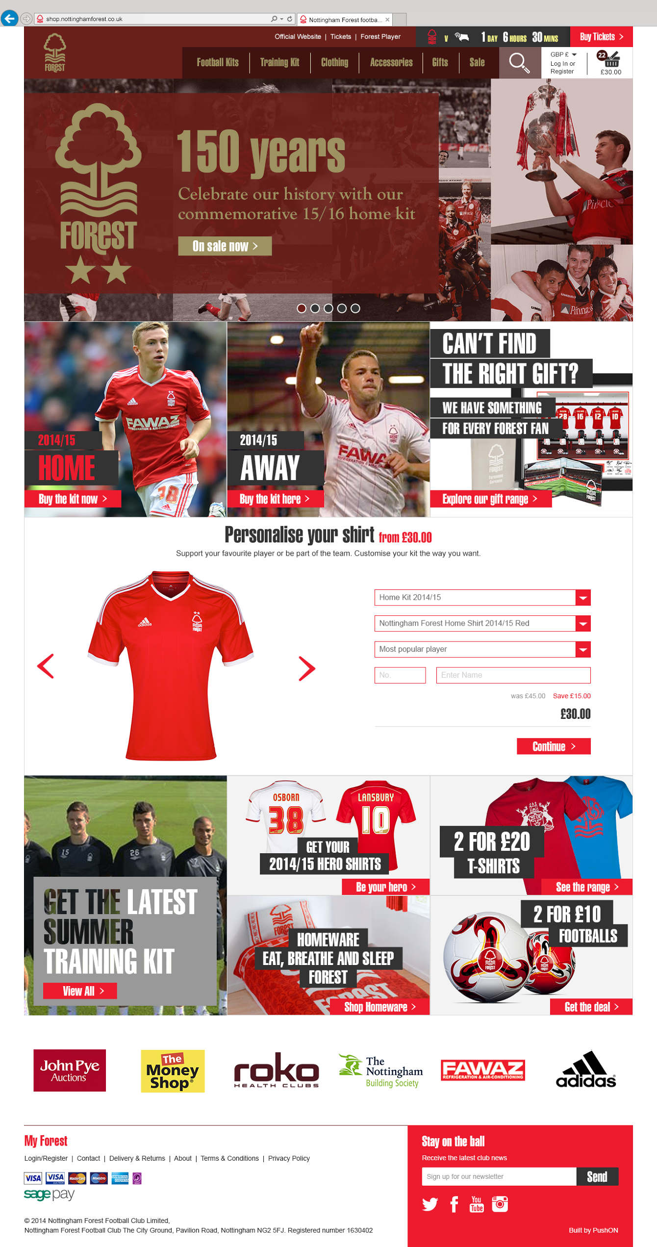 Nottingham Forest - Alex Clapham - Digital Designer