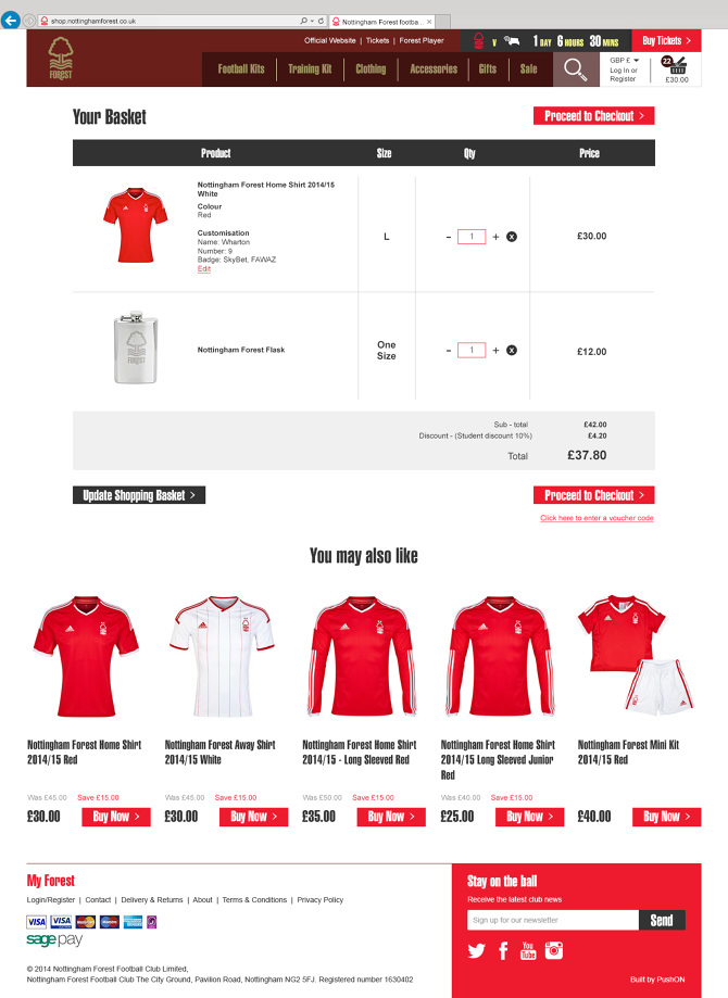 Nottingham Forest - Alex Clapham - Digital Designer