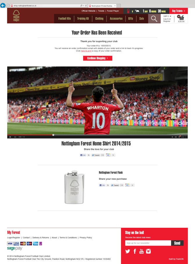 Nottingham Forest - Alex Clapham - Digital Designer