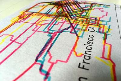 Messenger Map Postcard Series #1 - Brandon Lockfoot