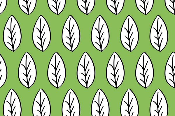Green shades patterns - Miriam design