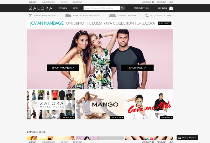 GRAPHIC DESIGN FOR ZALORA - Joy Tan