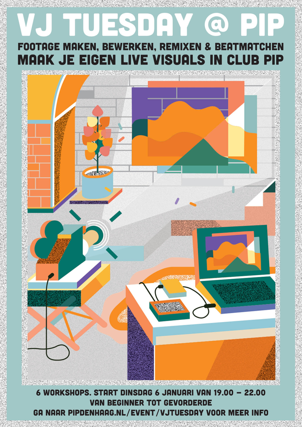 VJ flyer - E Verkade