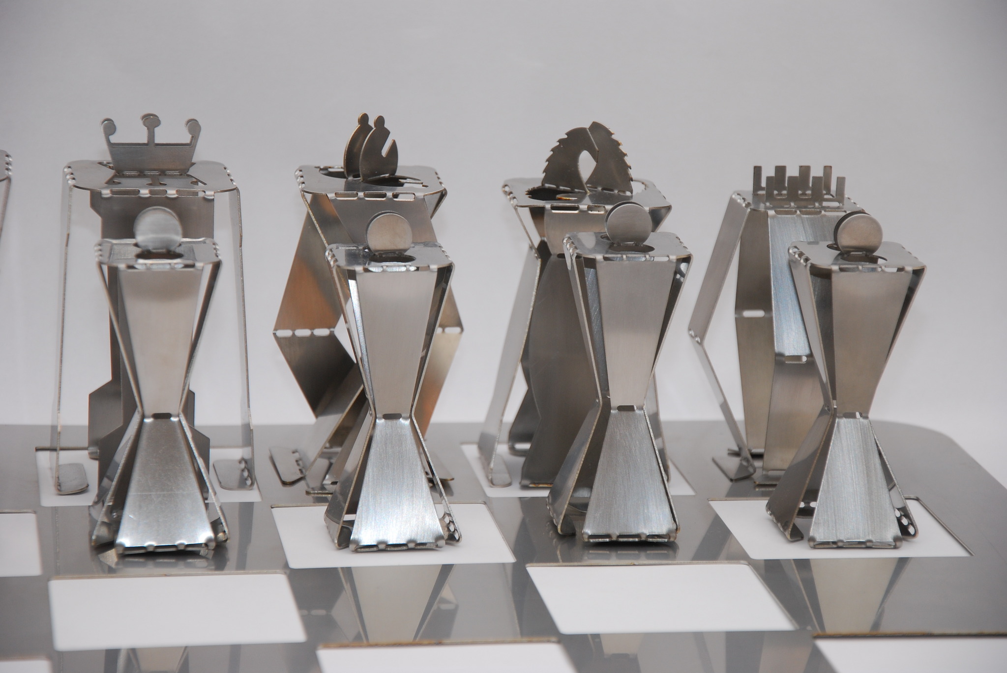 Sheet Metal Chess - David Pinto Design & Craft
