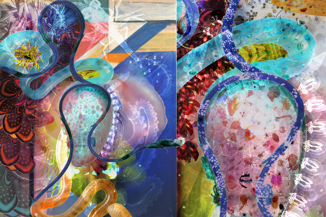 DRAWING SPEEDS - THE DEEP SUPERFISUAL & Unexpected Coherencies