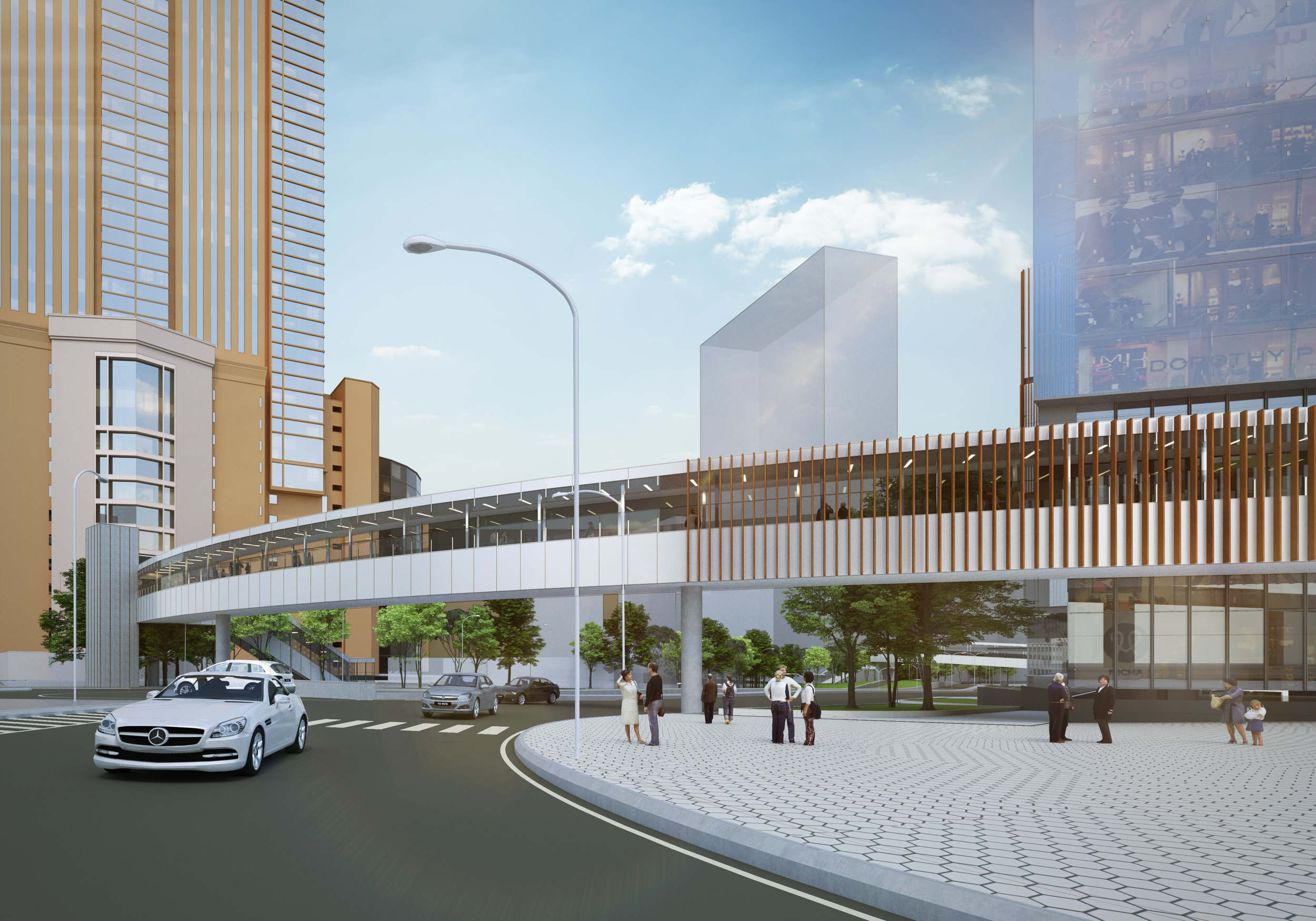 BBCC Pedestrian Bridges - Andrew Yit Architecture & Design