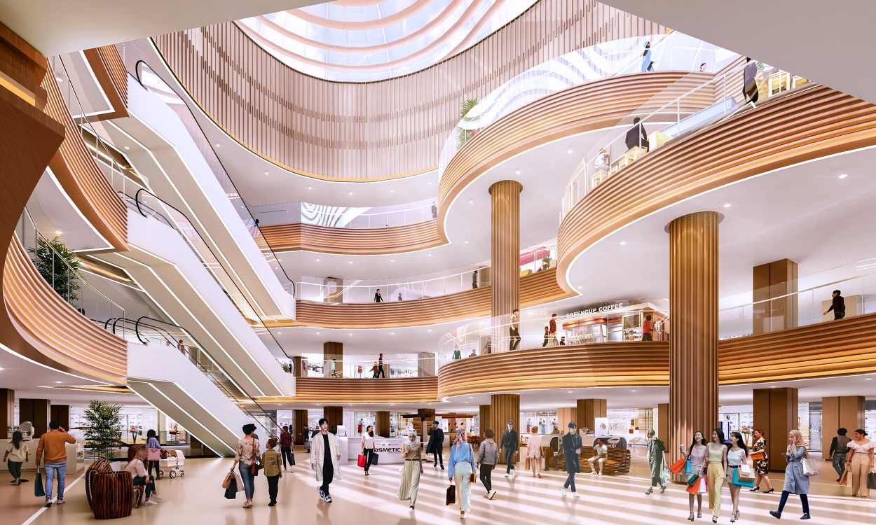 SKS Mall, SKS Tower and Sheraton Hotel - Andrew Yit