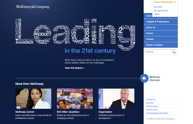 McKinsey: registration - saponmedia