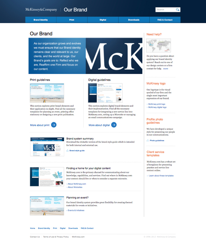 McKinsey: brand styleguide - saponmedia