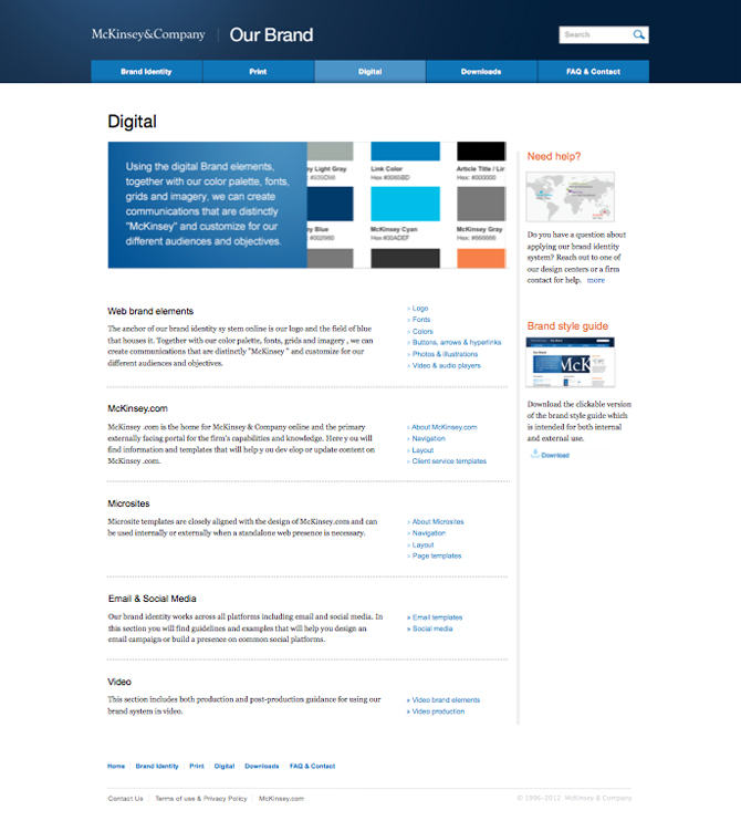 McKinsey: brand styleguide - saponmedia