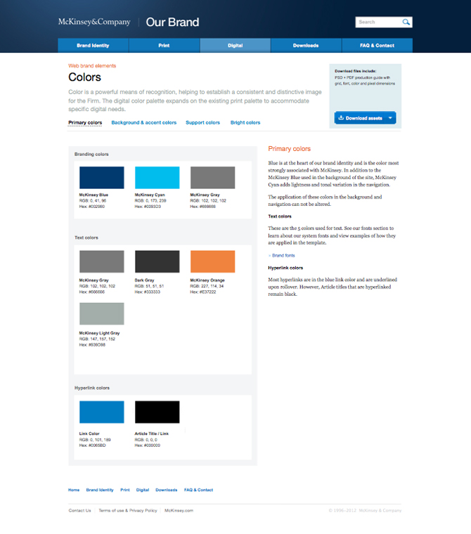 McKinsey: brand styleguide - saponmedia