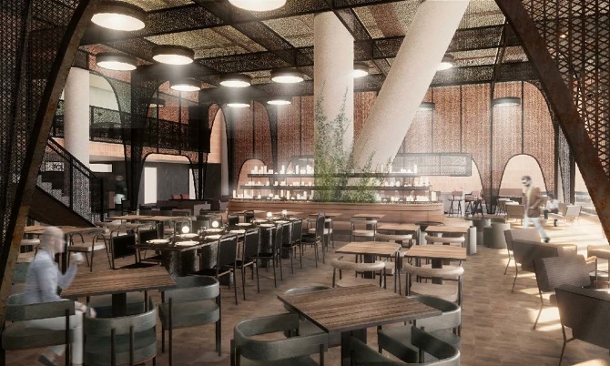 The JACX - Food Hall - Nataly Rojas Arquitecture