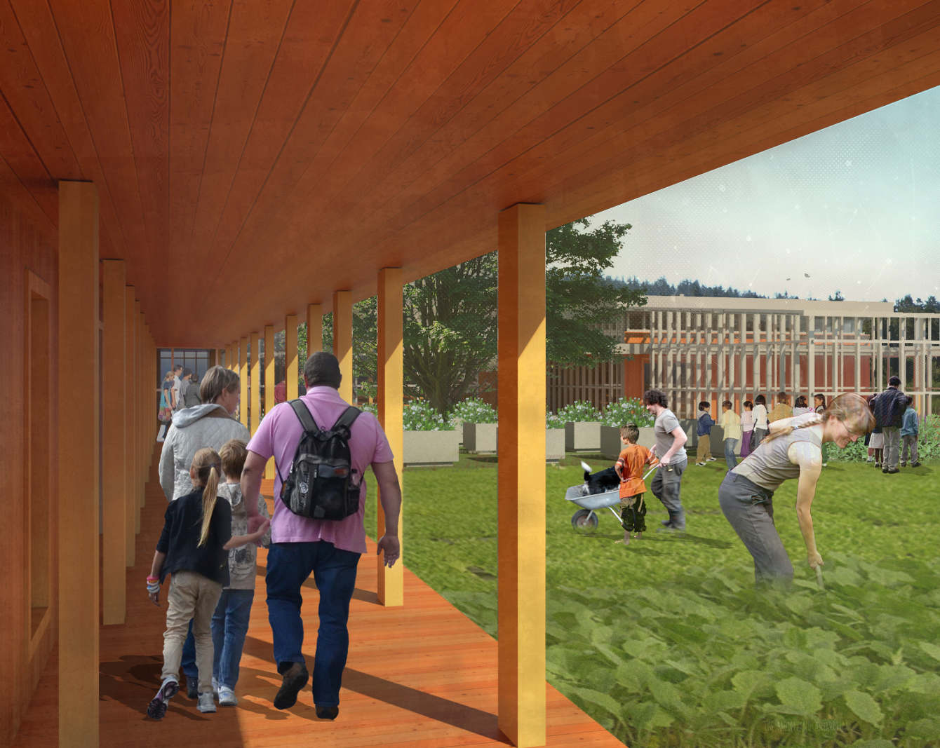 OMSI Camp in Newport - Nataly Rojas Arquitecture