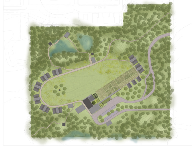 OMSI Camp in Newport - Nataly Rojas Arquitecture