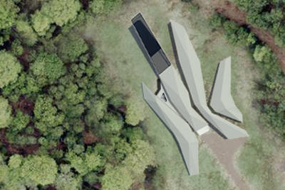 Nature Interpretation Centre in New Forest - UK - morfoLL arch+dzn