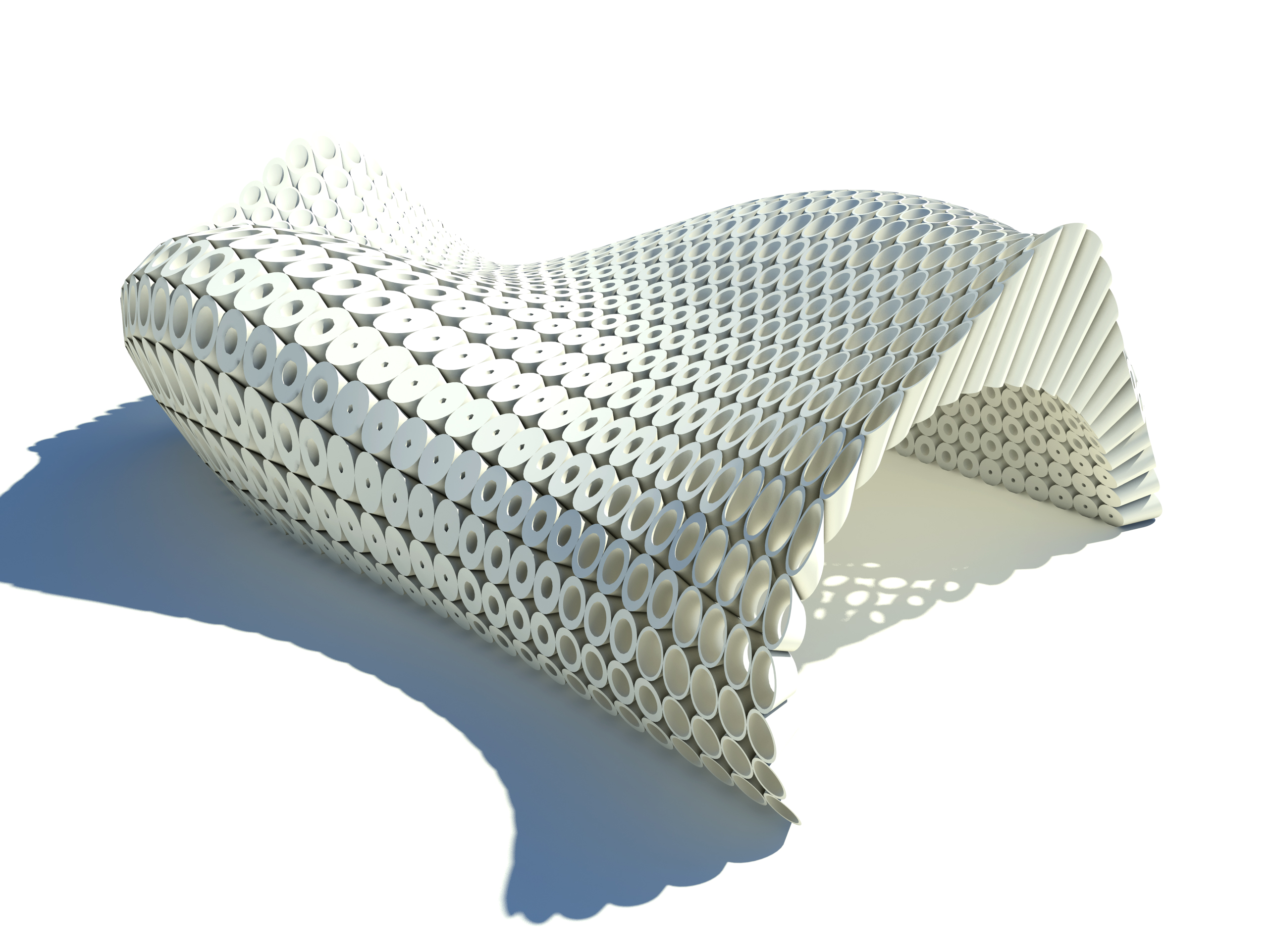 Parametric Pavillion - morfoLL arch+dzn