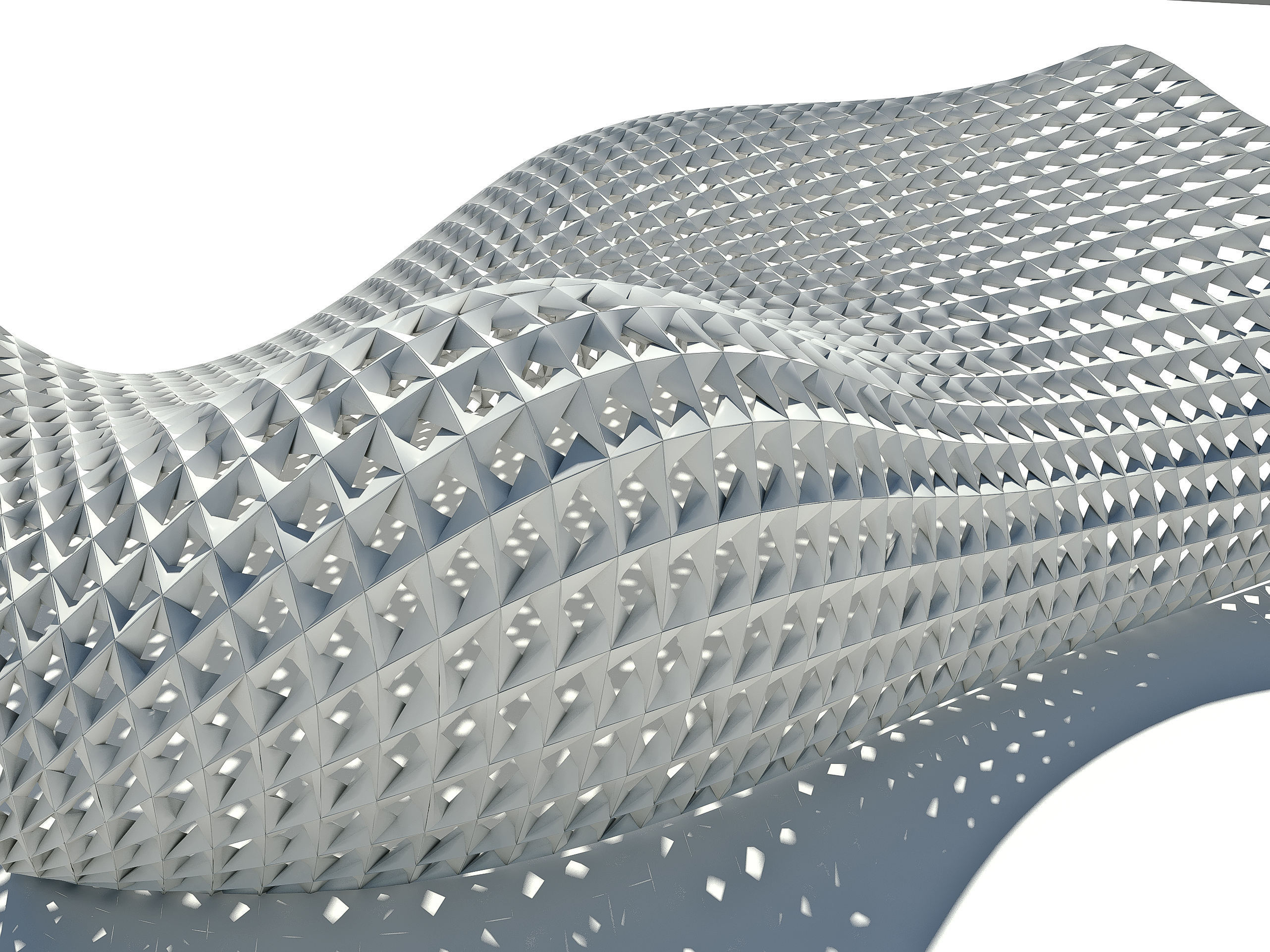Parametric Pavillion - morfoLL arch+dzn