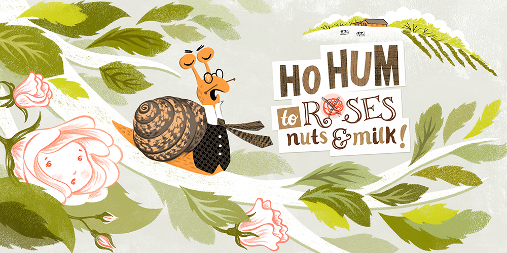 The Snail and the Rose - Alisa Coburn Illustration