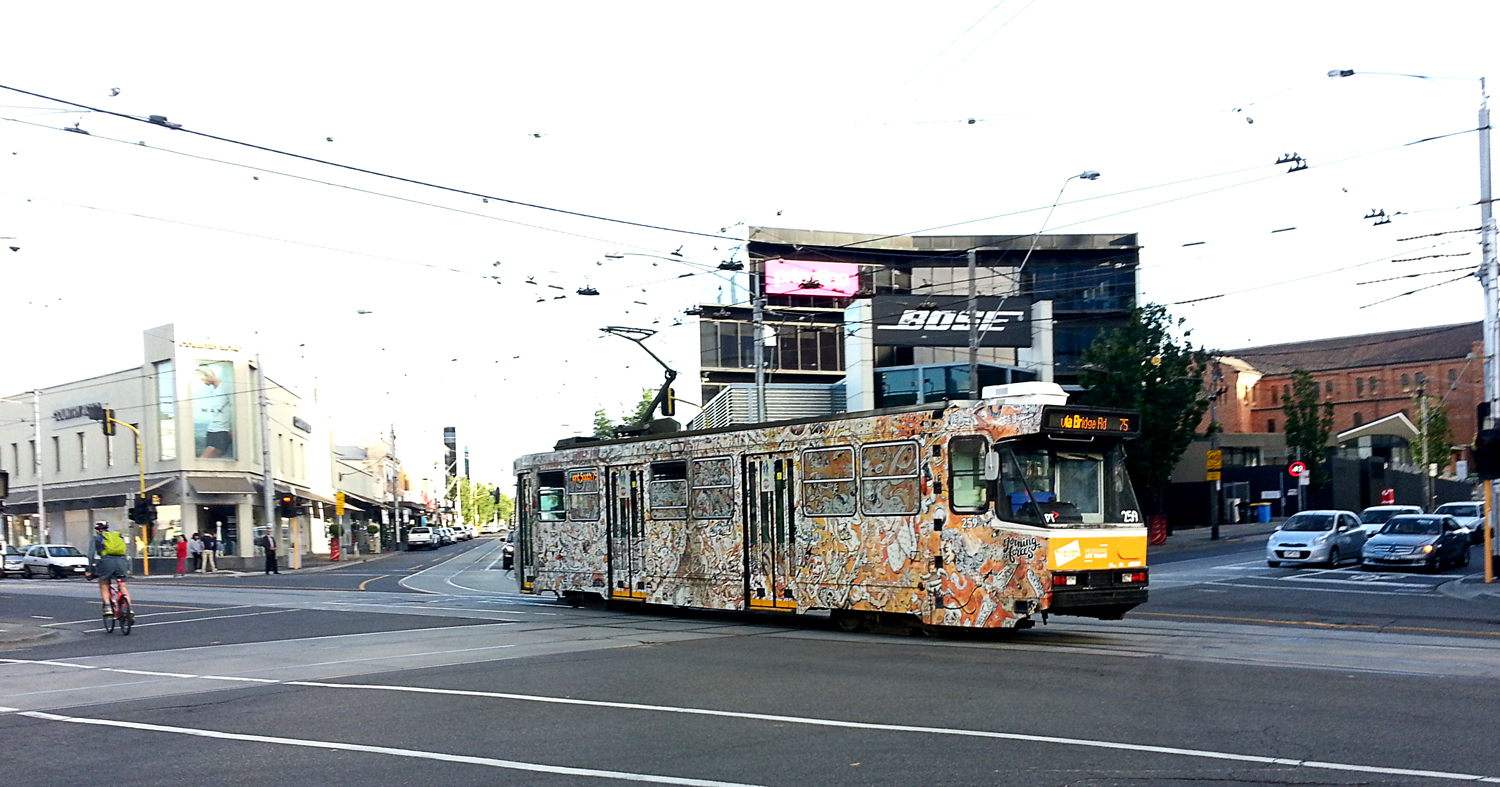Melbourne Art Trams Project - The Joining Forces Collective