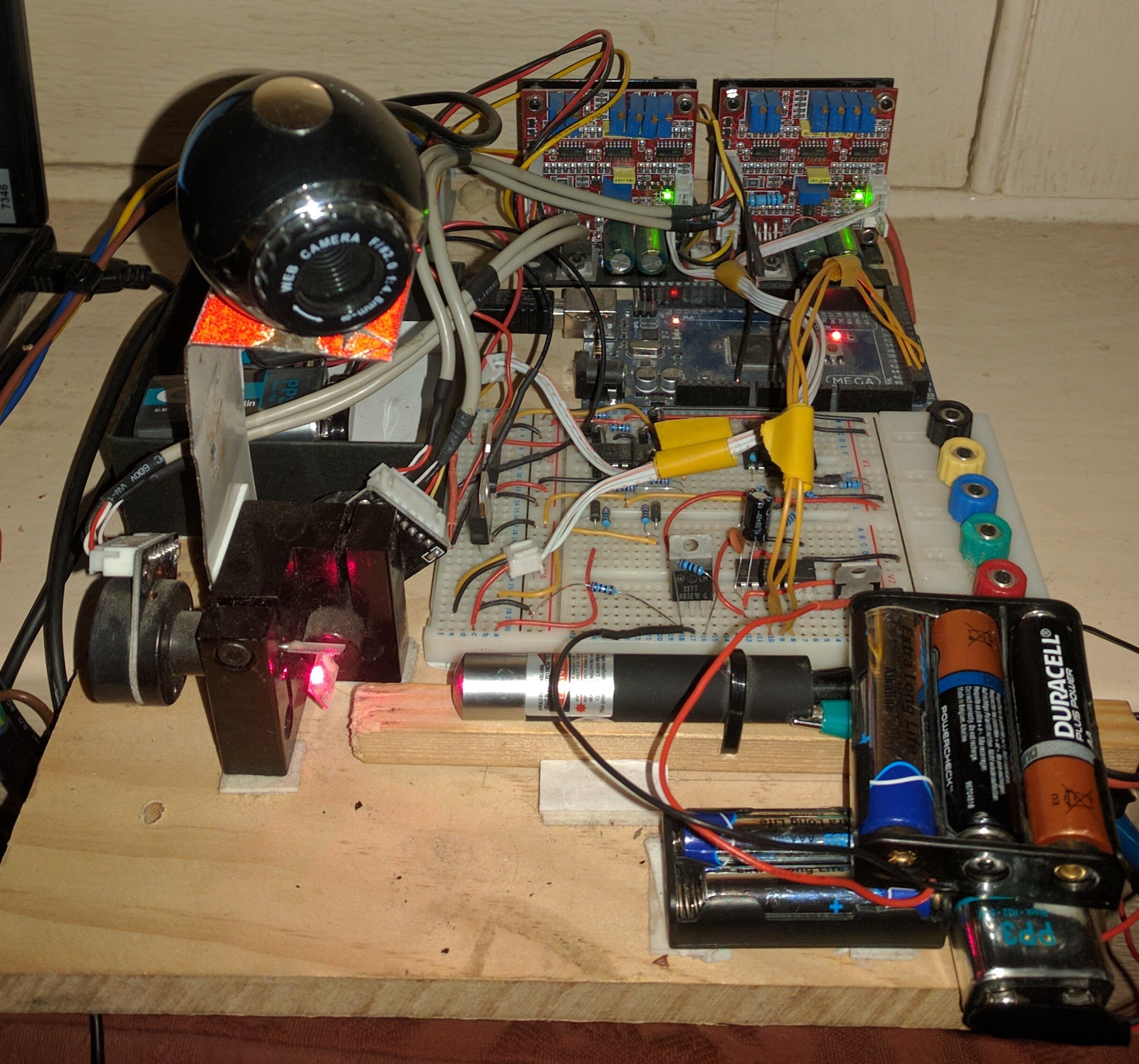 OpenCV Cat-Dodging Laser - TCR Tech Portfolio