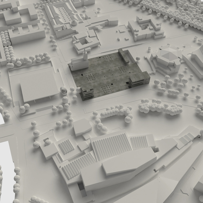 Massive, Neutral & Isometric Berlin - Museum of 20th Century - Yu Shiyun