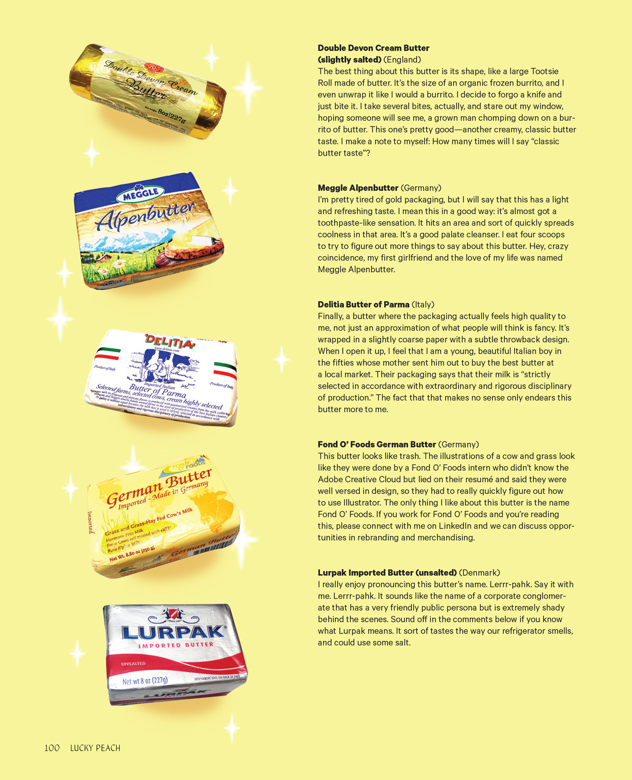 Fancy Butter Taste Test - Walter Green