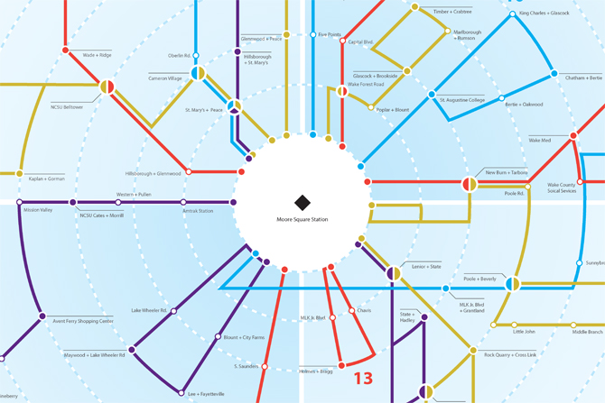 Capital Area Transit (CAT) Map - Anna Gonzales