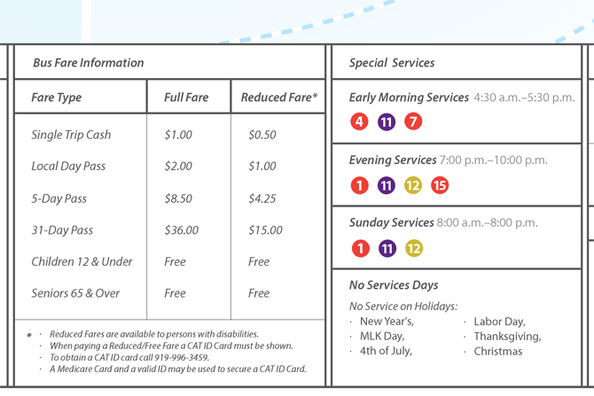 Capital Area Transit (CAT) Map - Anna Gonzales