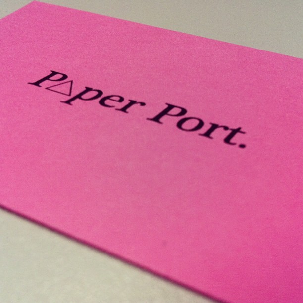 Oh/Paper Port - Oliver Haycox