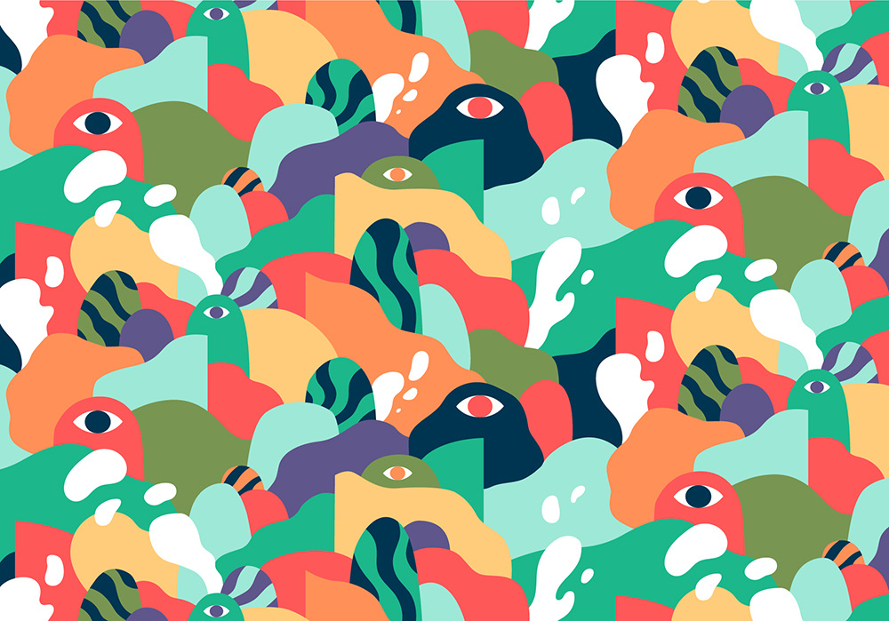 I see faces - Gust of Wind