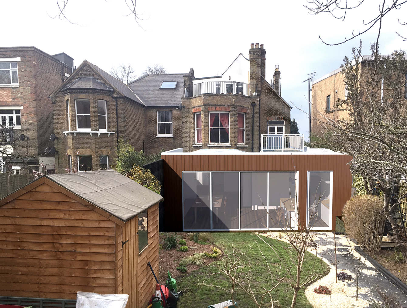 Side and rear extension - SUJONG LEE