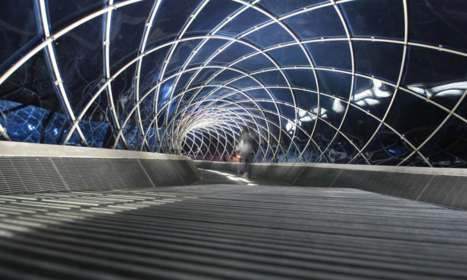 linear building up in the trees - www.pdorsey.com