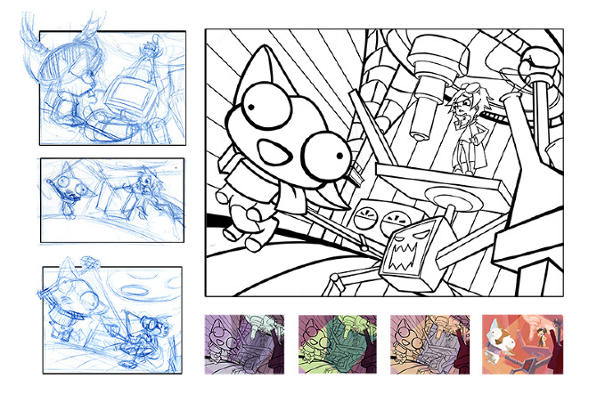 Mad Scientist's Lab inspired by Invader Zim - Kaori Takagi