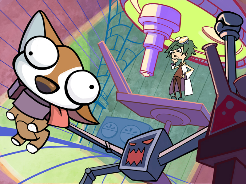 Mad Scientist's Lab inspired by Invader Zim - Kaori Takagi