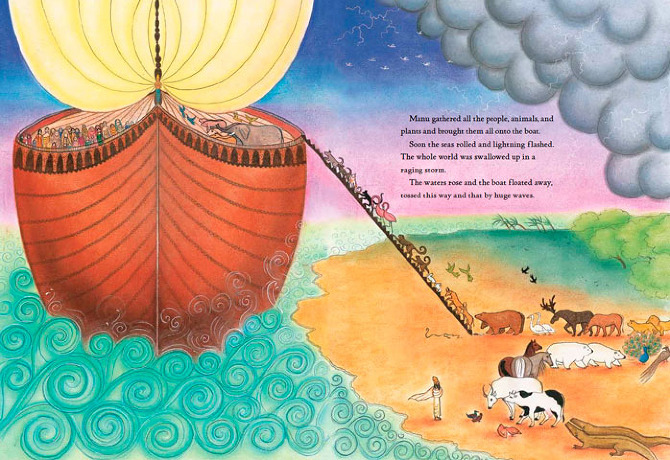 Manu's Ark - Published children's story - emmavmoore.co.uk