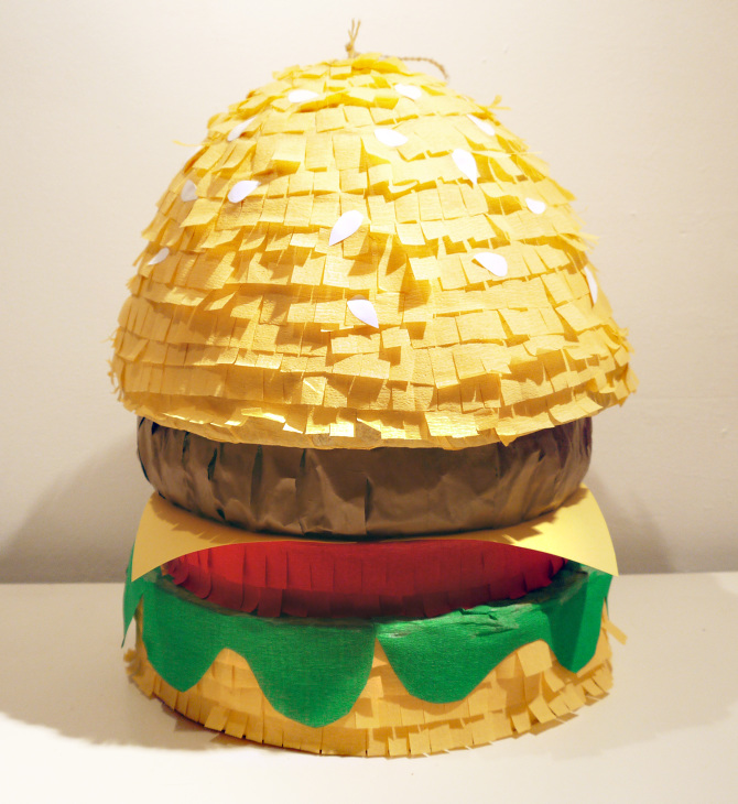 Burger Piñata - Jenni Sparks